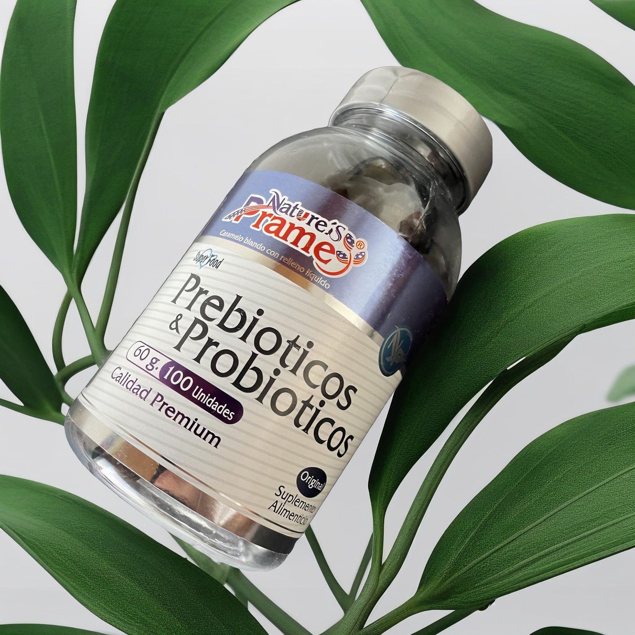 Prebióticos y Probióticos (60g) x100 Capsulas – Prame™ Colombia